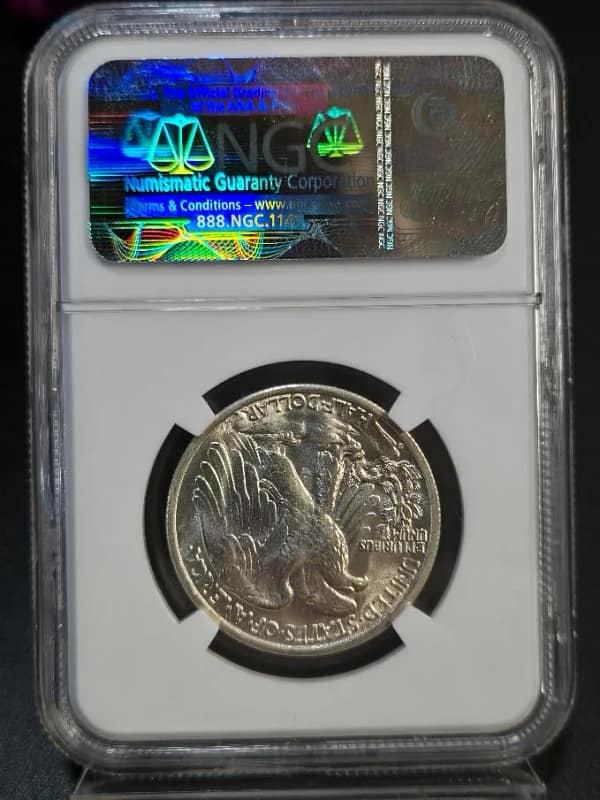 1940-S Walking Liberty Half – NGC MS65 Gem Silver Beauty!