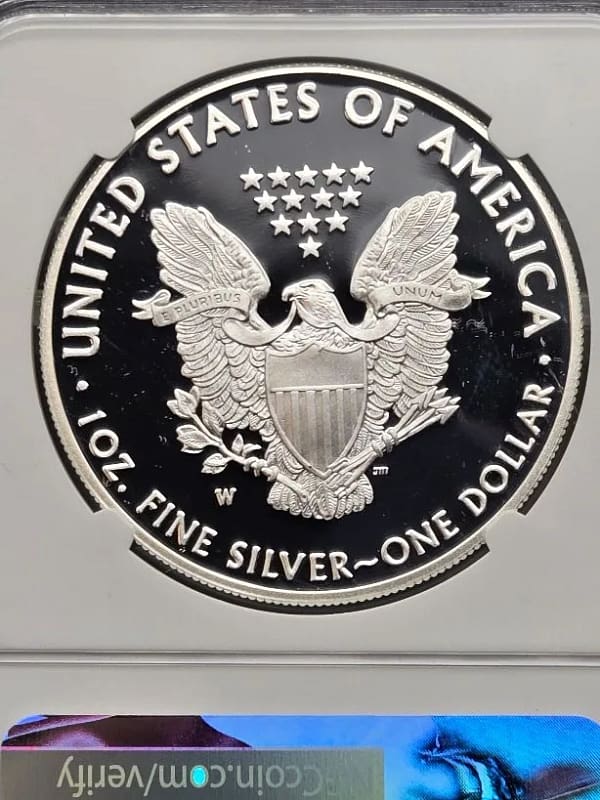 2017-W PF70 Silver Eagle NGC | Edgewood Coin
